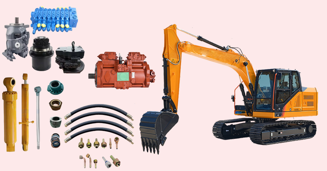 Hydraulic device - Construction Machine Replacement Excavator Parts ...