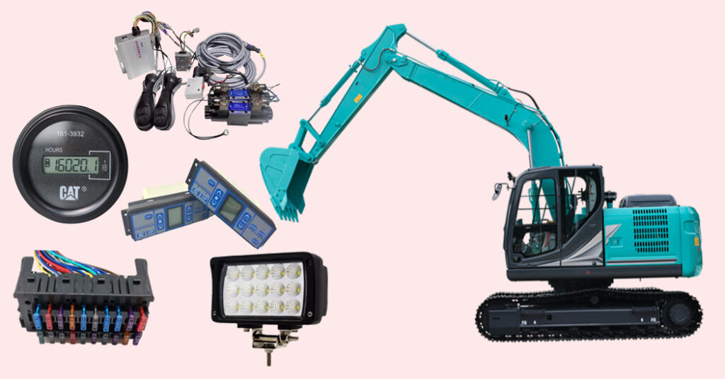 Electronic Device - Construction Machine Replacement Excavator Parts ...